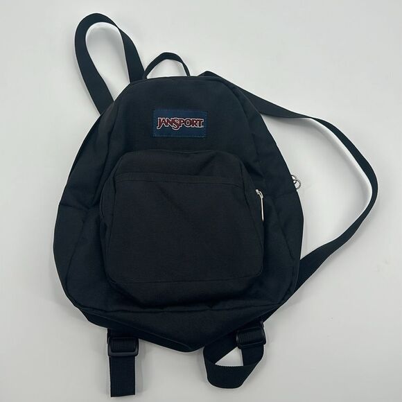 Jansport | Bags | Jansport Mini Backpack Black Half Pint | Poshmark